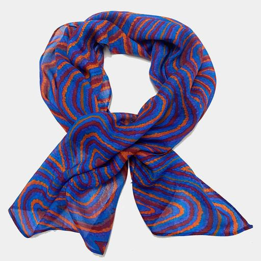 Women's Fire & Rain Modal Scarf - First Nations Fashion- Mainie Australia